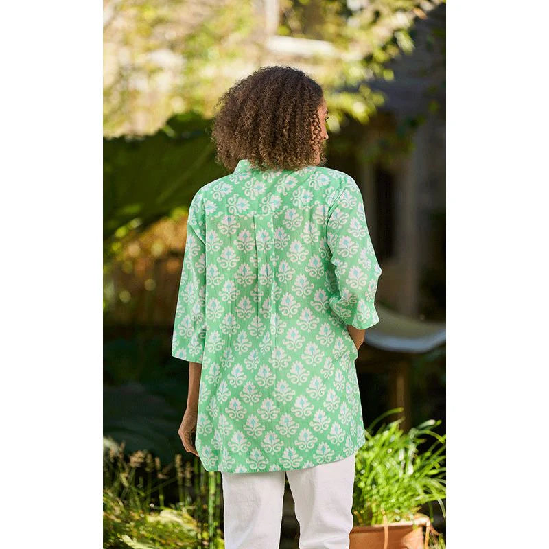 Luella Womens Maya Tunic - Green or blue – Gun Hill Clothing Company