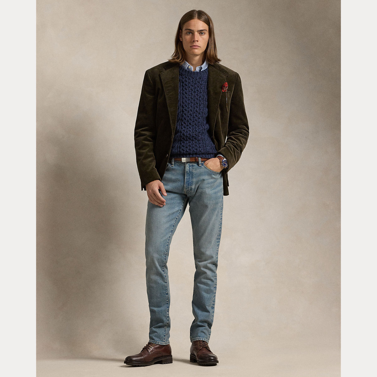 Ralph Lauren Mens Dixon Stretch Jean - Blue – Gun Hill Clothing Company